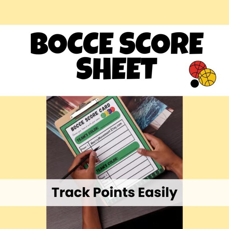 Bocce Ball Score Sheet Printable Bocce Scoring Card Pdf Lawn And Yard