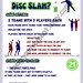 Disc Slam Rules| How to Play Disc Slam Illustrated Poster| Frisbee Game ...