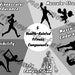 Health-related and Skill-related Fitness Components Poster Gym Fitness ...