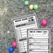 Bocce Ball Score Sheet: Tournament Scorecard (PDF) - Etsy
