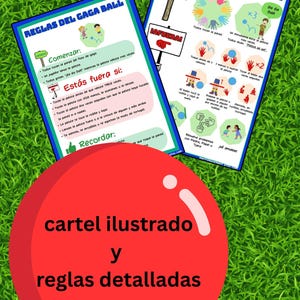 Spanish Gaga Ball Poster Rules | Reglas Del Póster Del Baile De Gaga En ...