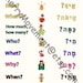Hebrew and English Question Posters| 9 Class Décor Questions in Ivrit ...