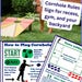 Cornhole Rules Poster for PE, Parties & Backyard Games, Printable Lawn ...