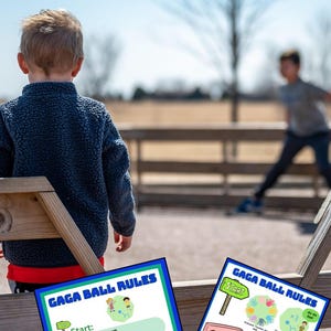 Gaga Ball Rules Poster: Illustrated Gym & Recess Sign (digital Download ...