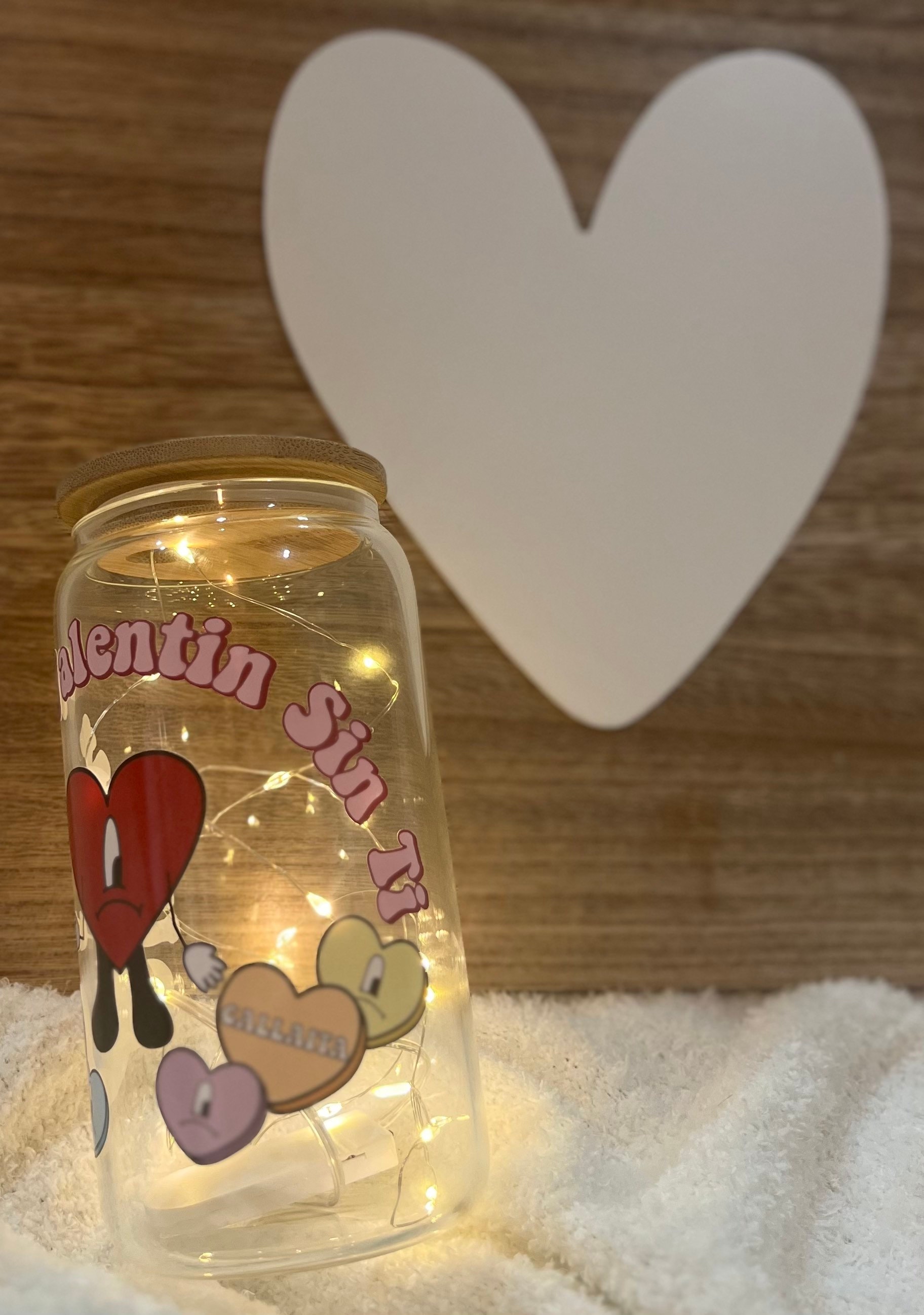 Bad Bunny Valentines Day Cup - Etsy