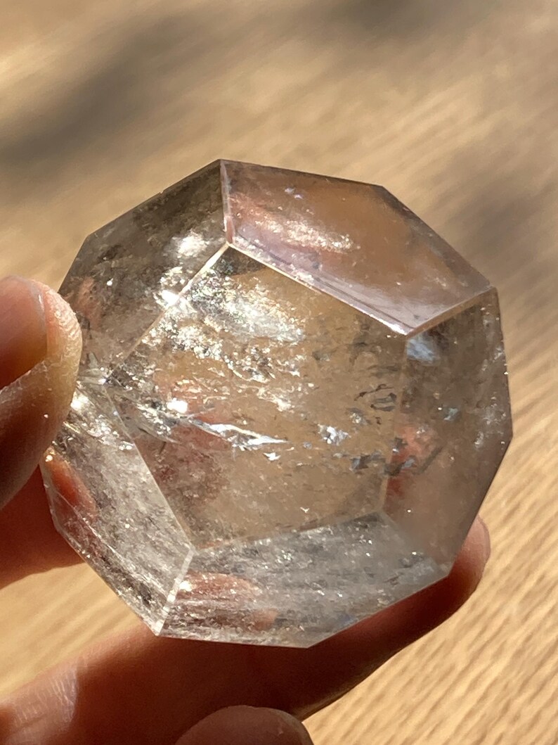 Dodecahedron Quartz* Minas Gerais Brasil* Platonic Solids* - Etsy