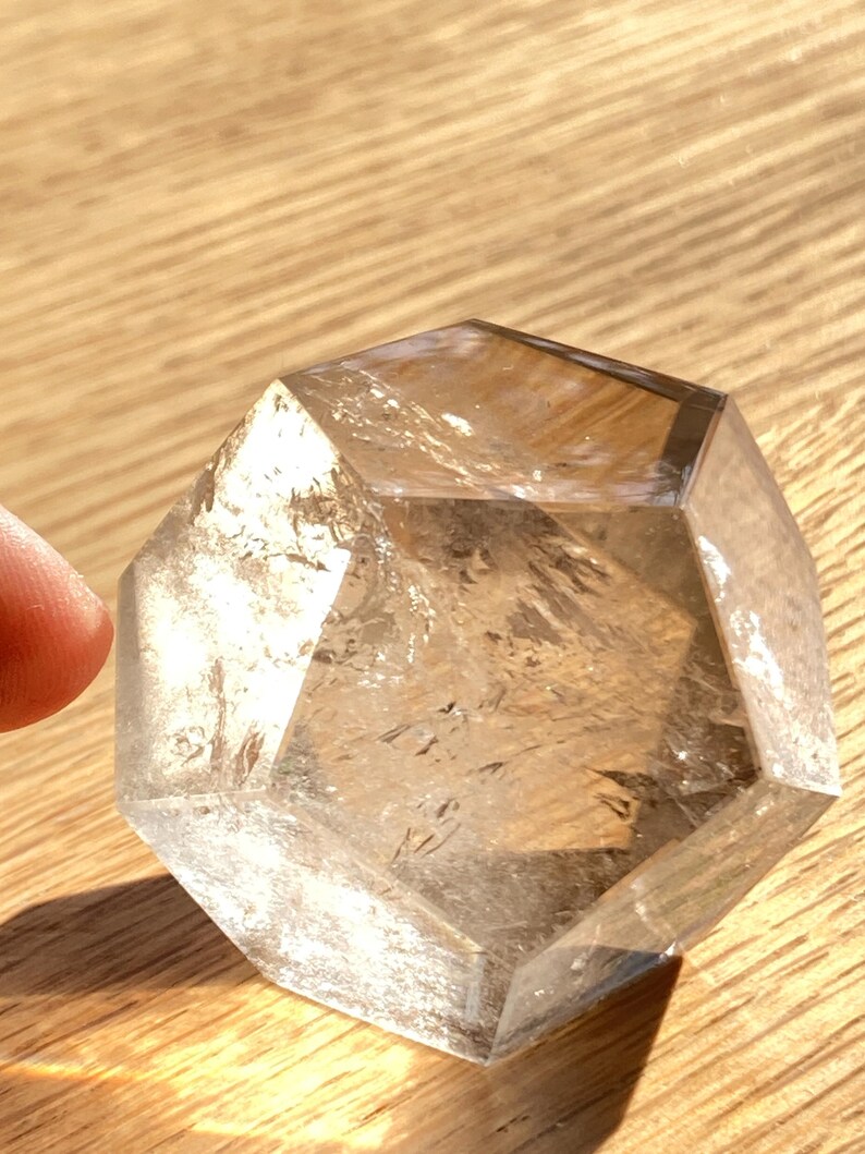 Dodecahedron Quartz* Minas Gerais Brasil* Platonic Solids* - Etsy