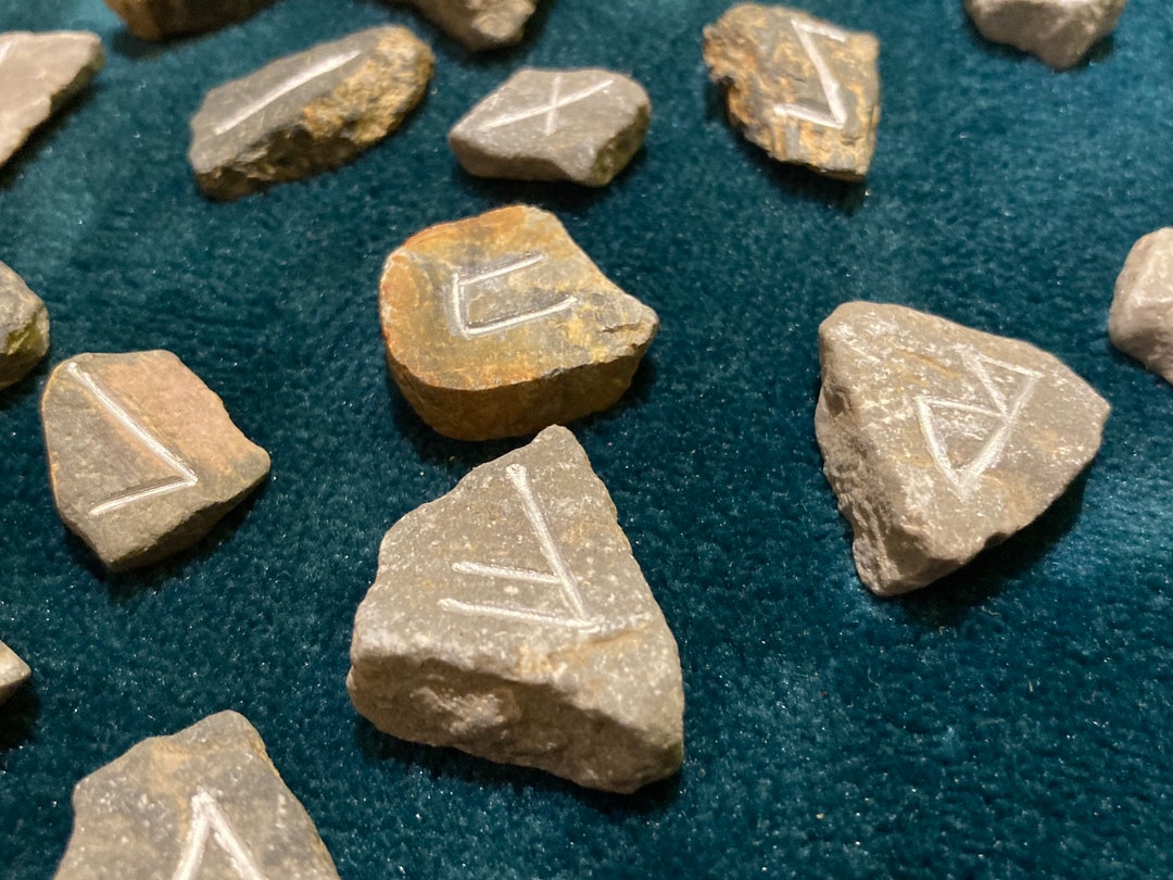 24 Runes Elder Futhark Basque Country - Etsy
