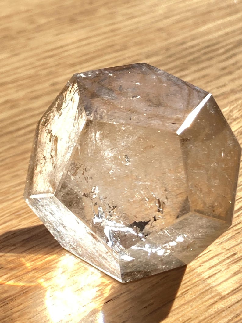 Dodecahedron Quartz* Minas Gerais Brasil* Platonic Solids* - Etsy