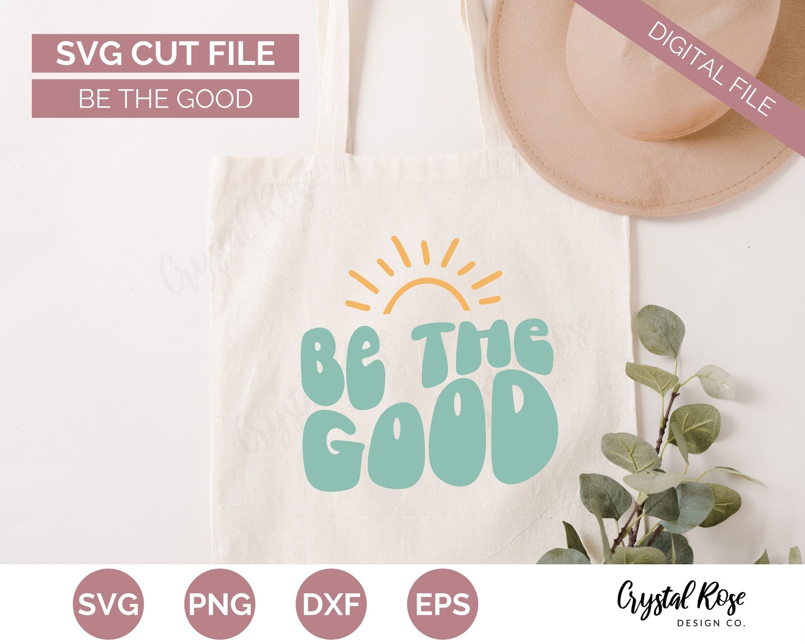 Retro Be the Good SVG, Inspirational SVG, Digital Download, Cricut ...