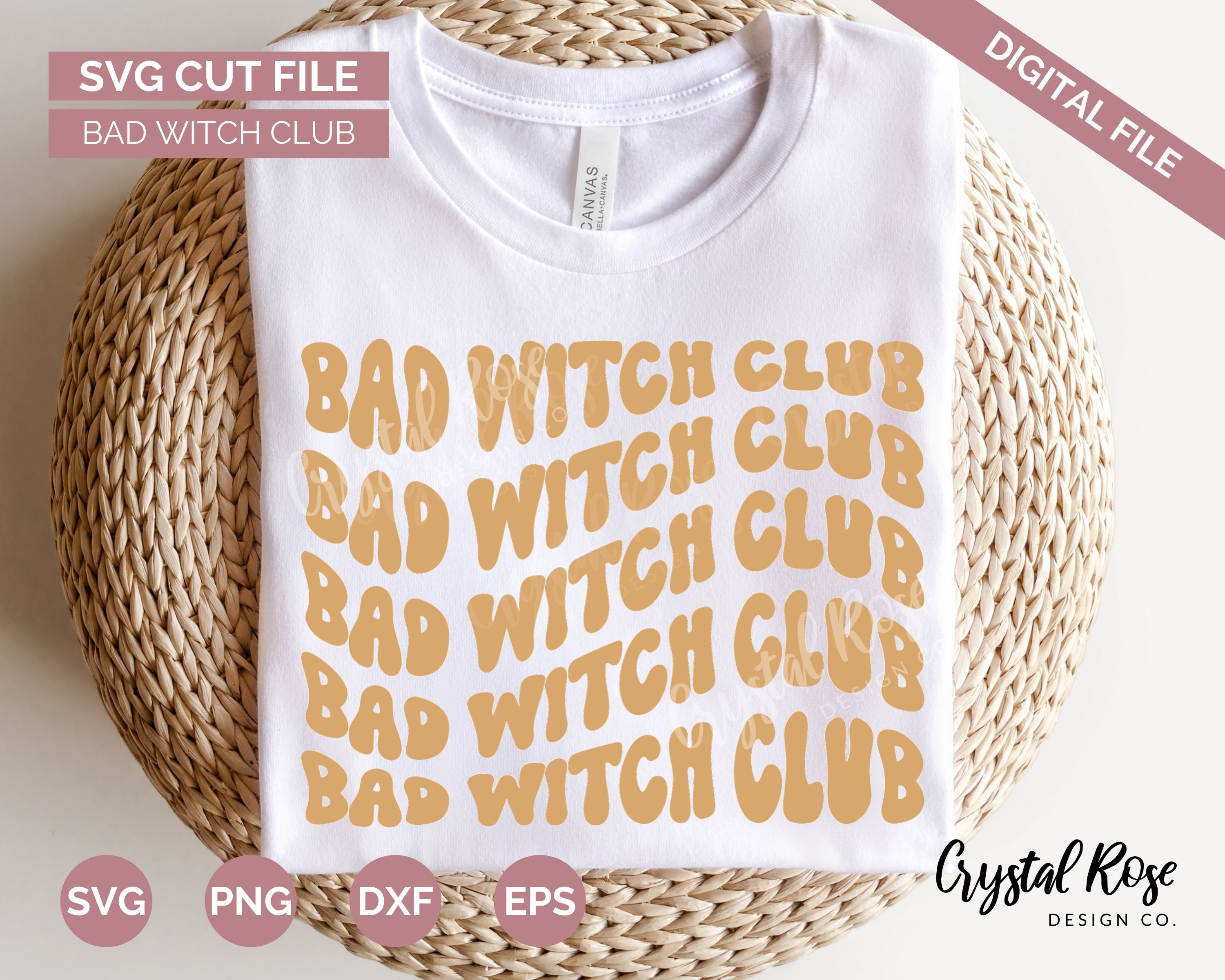Bad Witch Club SVG Halloween SVG Digital Download Cricut - Etsy