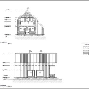 Barn House, 3 Beds, 3 Baths, 1372SF Living Area Architecture Build ...