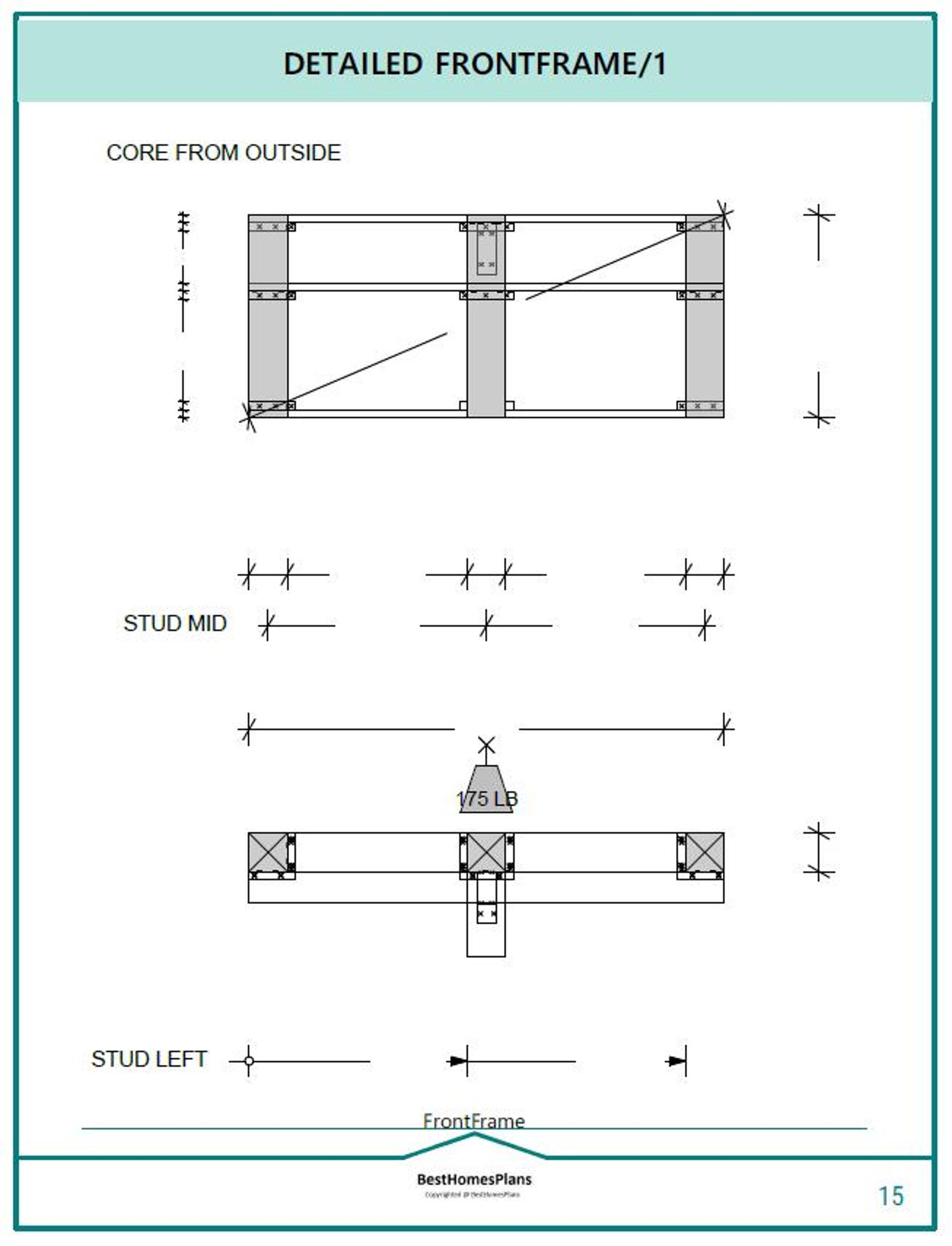 DIY Outdoor Bar Plans – 96"x40" Backyard Bar – Step-by-step Woodworking ...