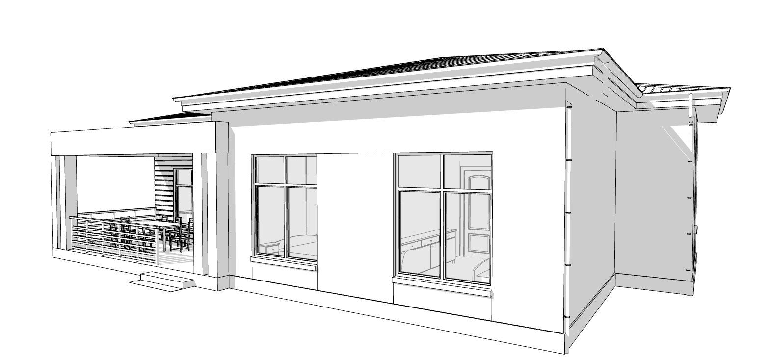Charming Single-story House Plan 3-bedrooms, 2-bathrooms Architecture ...