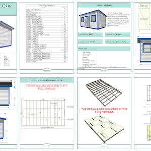 10x16 Backyard Office Plans and Build Guide | DIY Woodworking ...