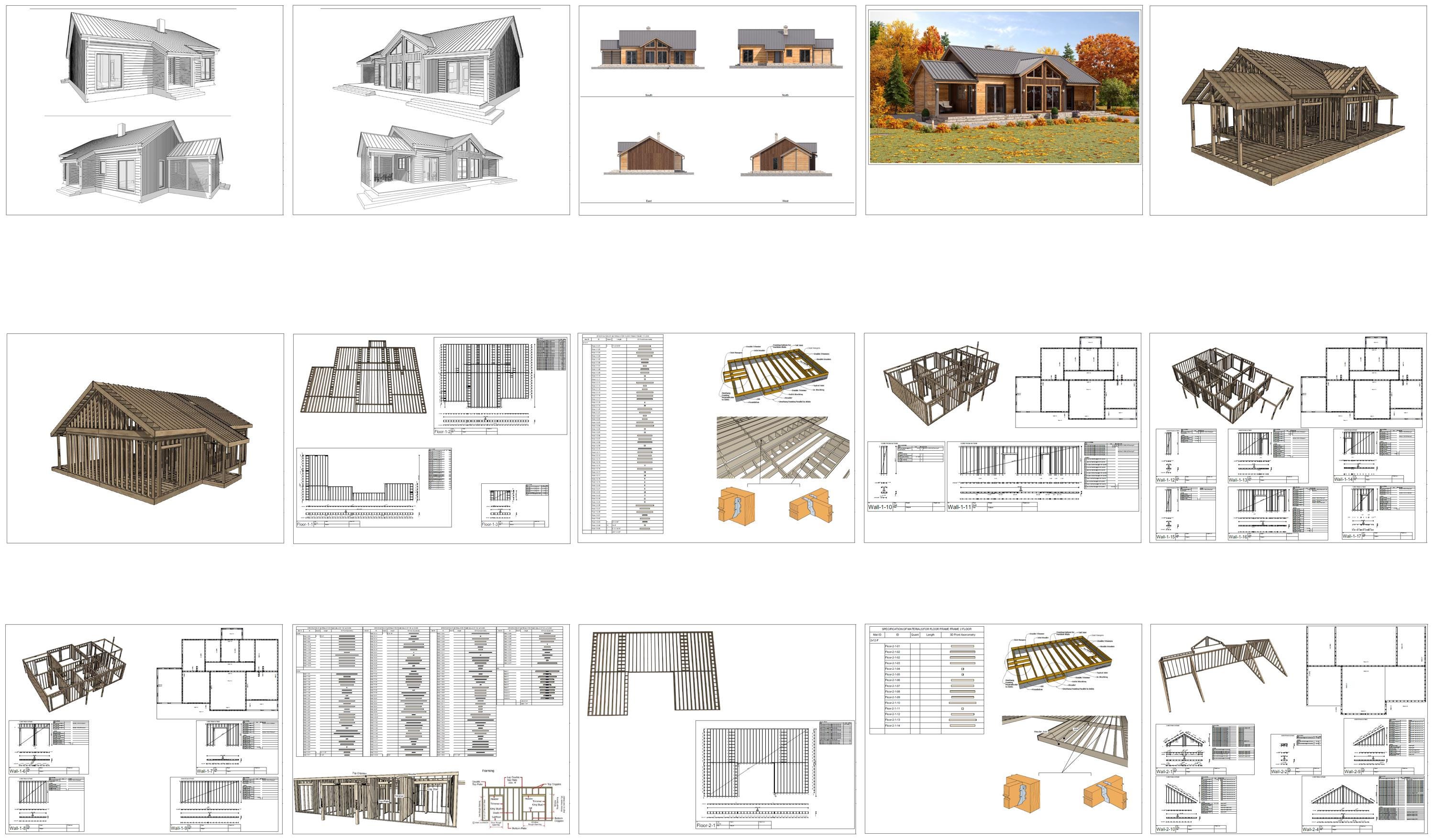 Cozy Charming Backyard Cabin 3-bed, 1-bath, 1147SF Living Area 37-pages ...