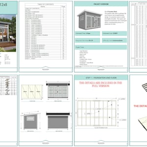 12x8 Backyard Office Plans and Build Guide | DIY Woodworking ...