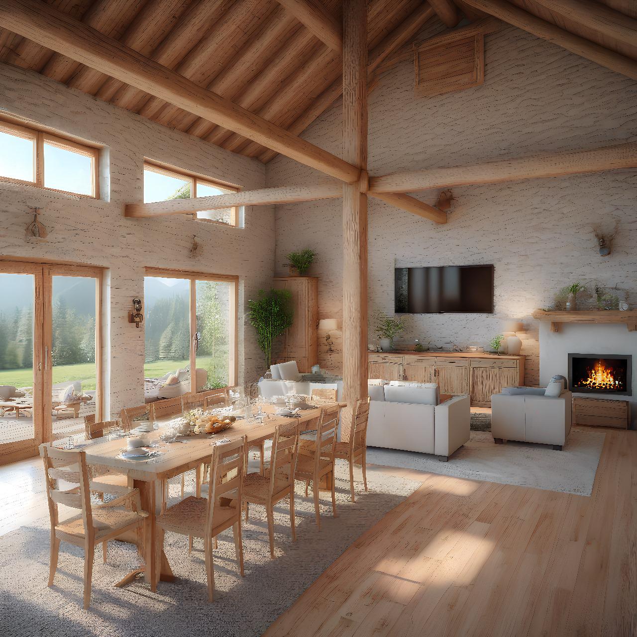 Mill Farm Loft House Plans 2623SF 4 Bedroom 3.5 Bath Rustic Barn ...