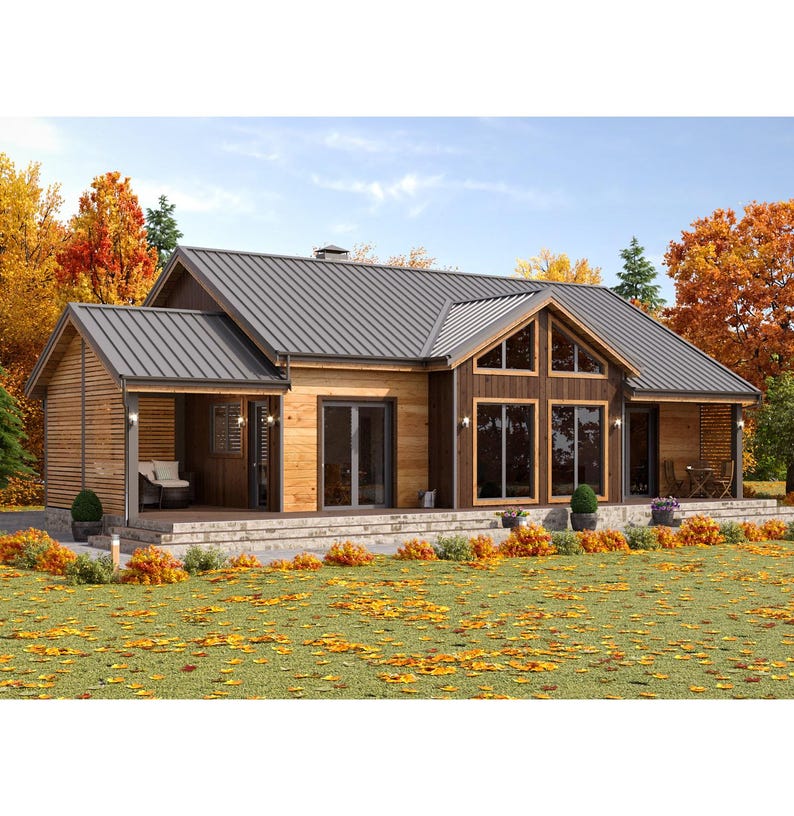 Cozy Charming Backyard Cabin 3-bed, 1-bath, 1147SF Living Area 37-pages ...