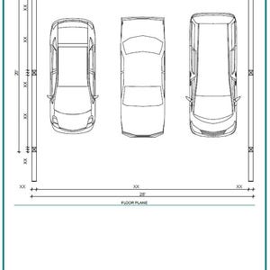 20'x28' 3 Cars Carport Garage Plans and Build Guide | DIY Woodworking ...