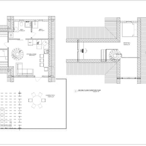 A-frame Cabin 2 Bedrooms, 1 Bathroom Architecture Build Plans, 921SF ...