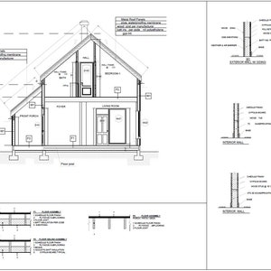 Barn House, 3 Beds, 3 Baths, 1372SF Living Area Architecture Build ...