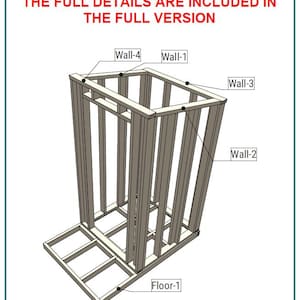 Backyard Outhouse Outdoor Composting Toilet Shed DIY Plans 4x6, Garden ...