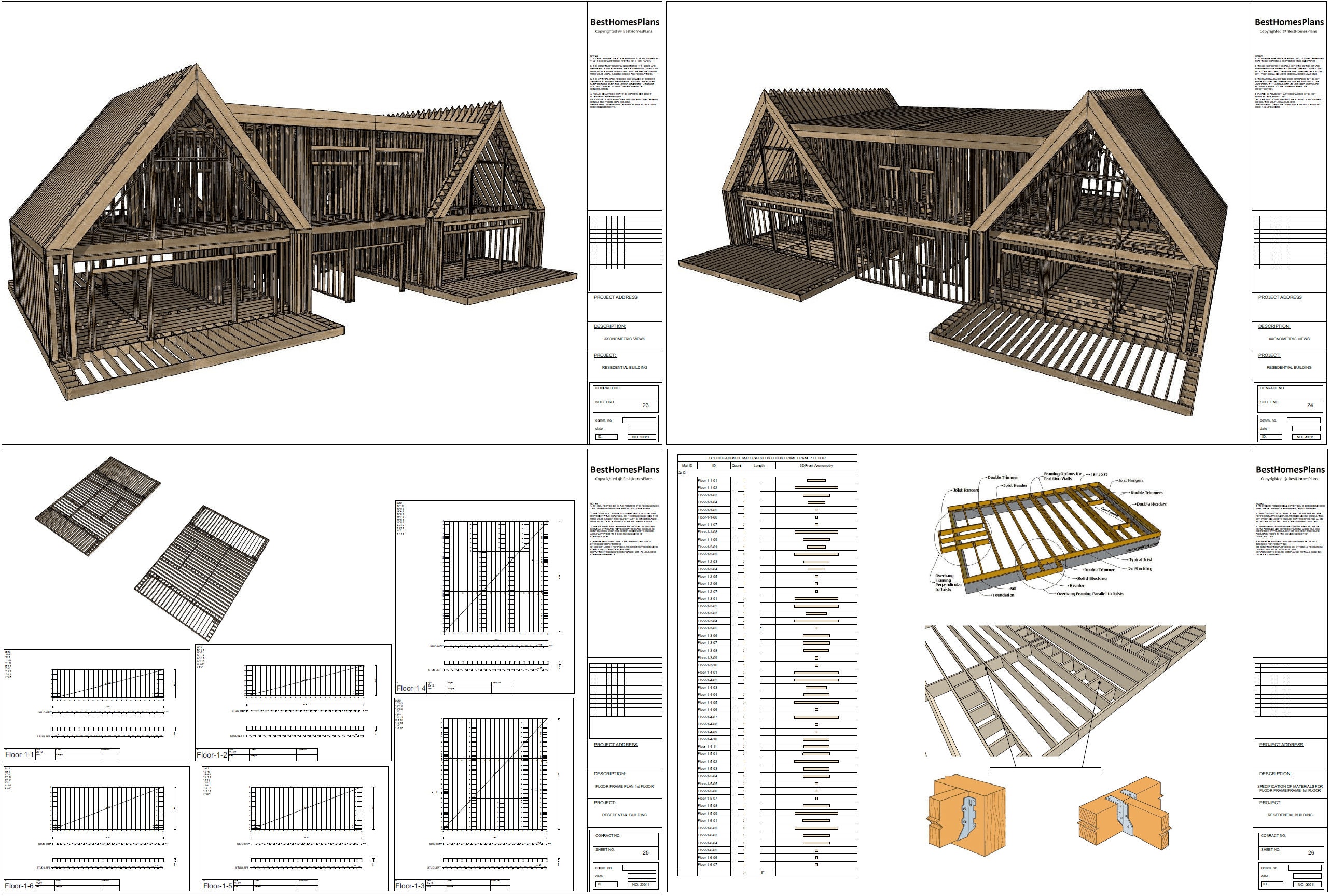 Double A-frame Cabin, 6-bedroom, 8 Bathroom, 2 Garage Bays, 3556SF ...
