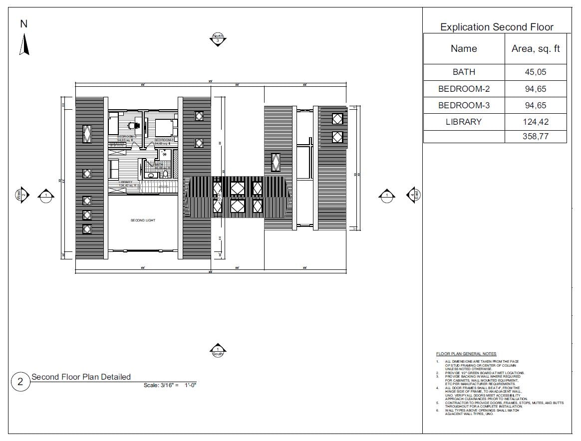 80'x60' A-frame House Plan PDF | Double A-frame Cabin Floor Plan | 4 ...