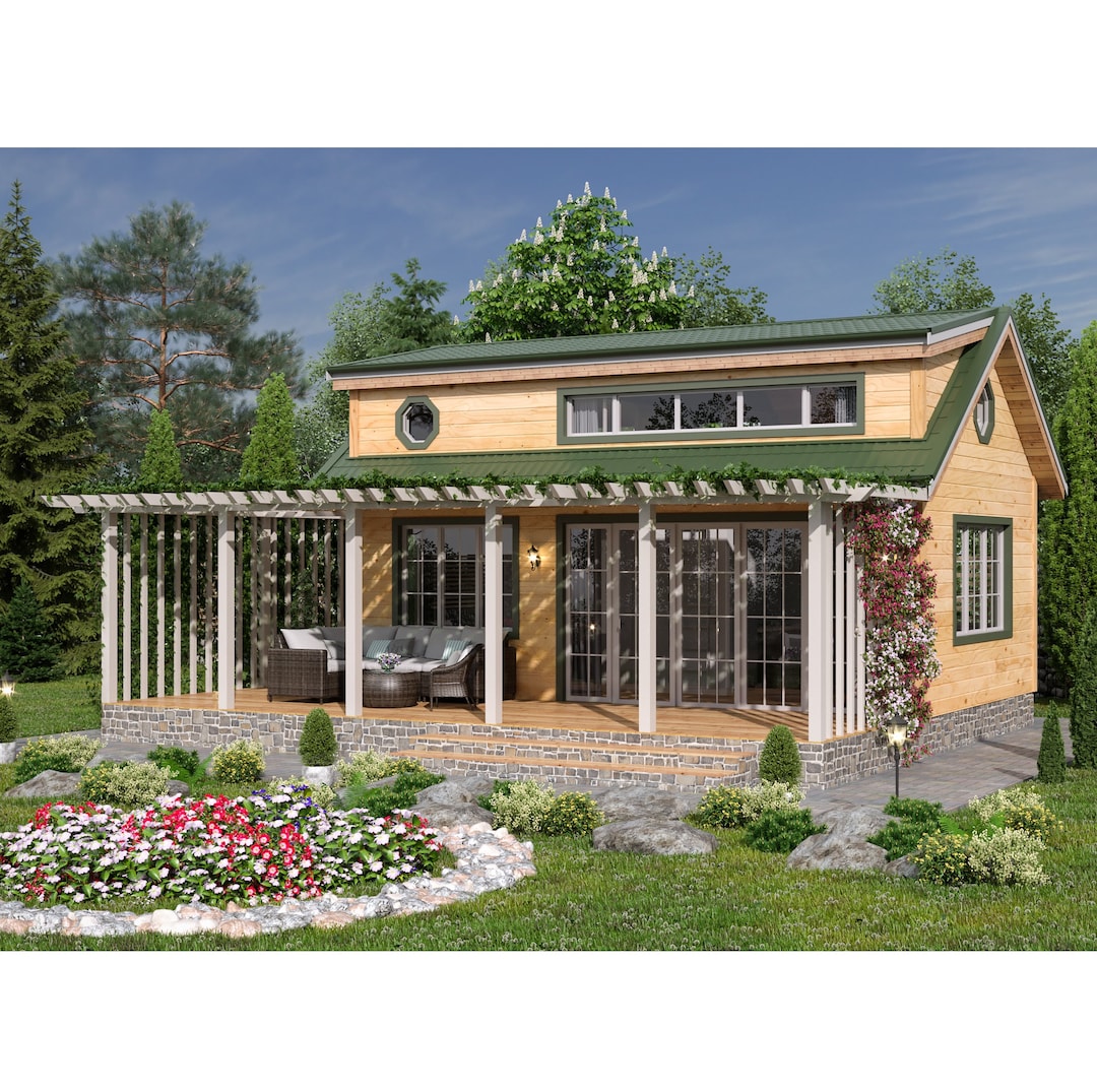 Cozy Charming Tiny House 1-bed, 1-bath, 586SF Living Area 41-pages ...