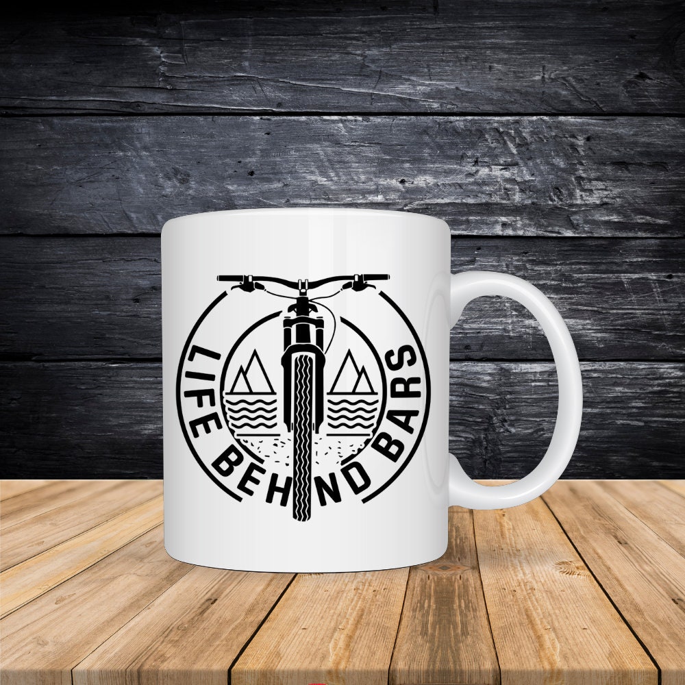 Mountain Biking Mug life Behind Bars Mountain - Etsy