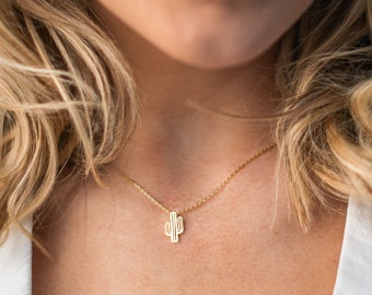 Cactus Necklace - Etsy