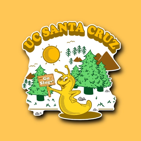 Santa Cruz Stickers - Etsy