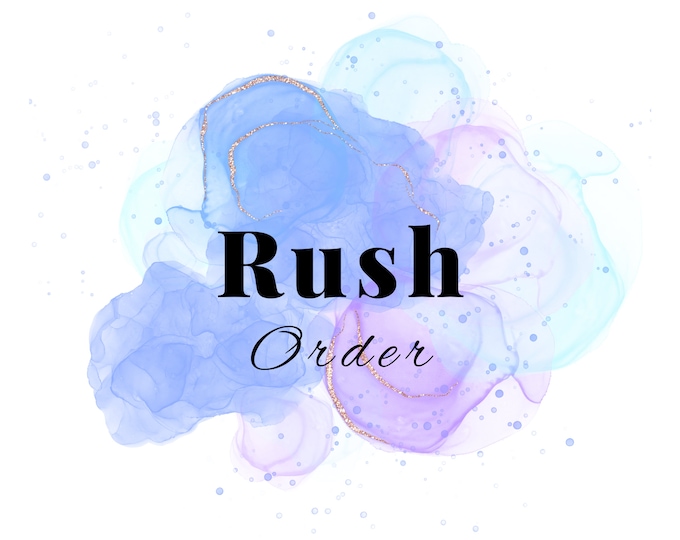 CUSTOMIZE/RUSH My ORDER to Make Your Order Customized or Rush Please Contact the Owner/mike and ...
