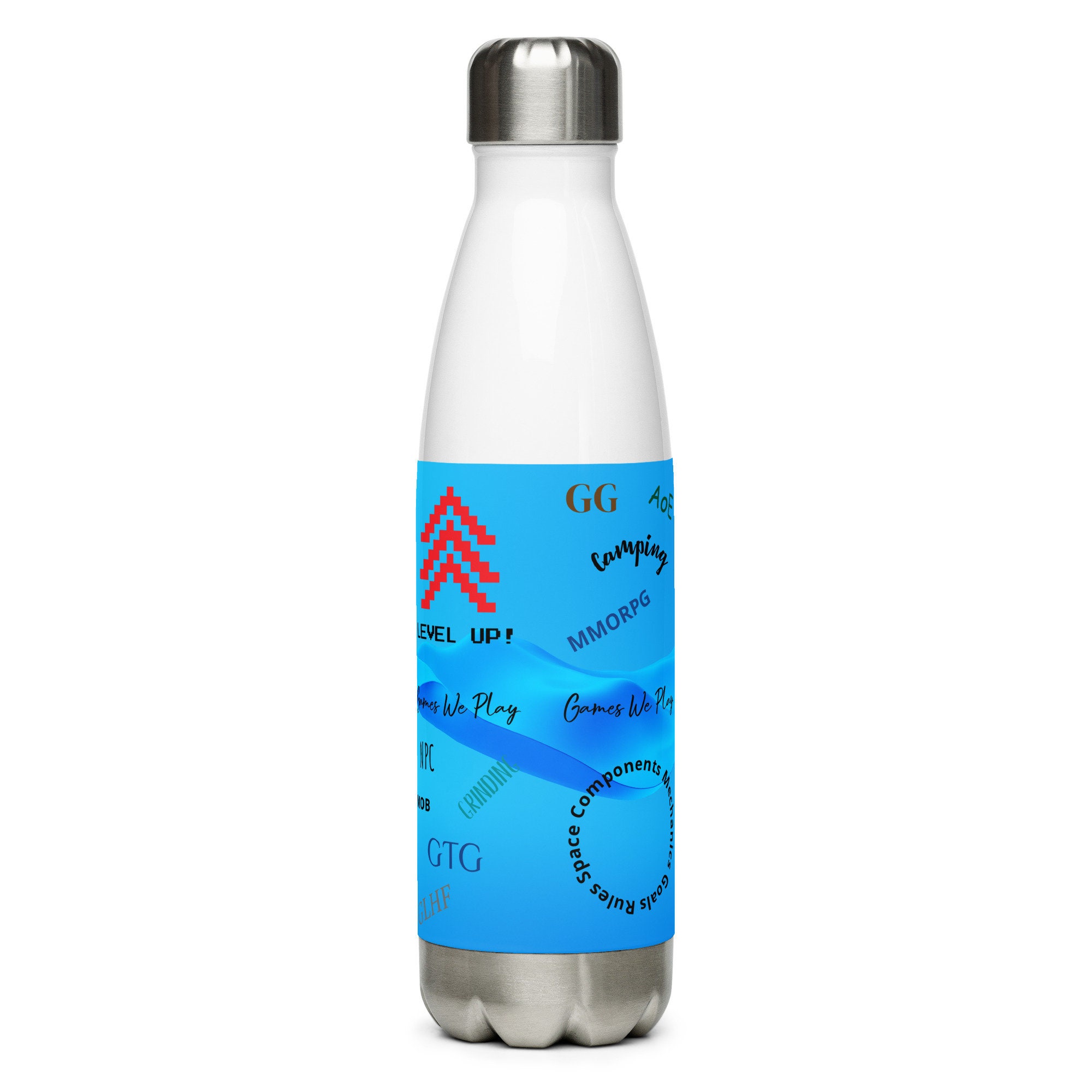 Gamer Theme 1 Water Bottle - Etsy