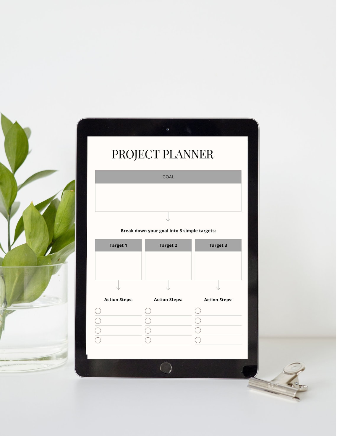Project Planner Printable, Project Planner Template, Project Planner ...