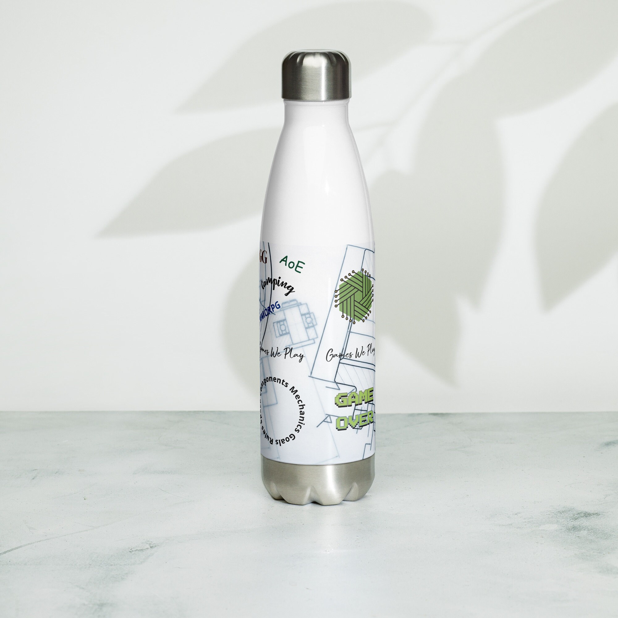 Gamer Theme 2 Water Bottle - Etsy