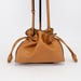 Genuine Leather Drawstring Clutch Bag - Etsy