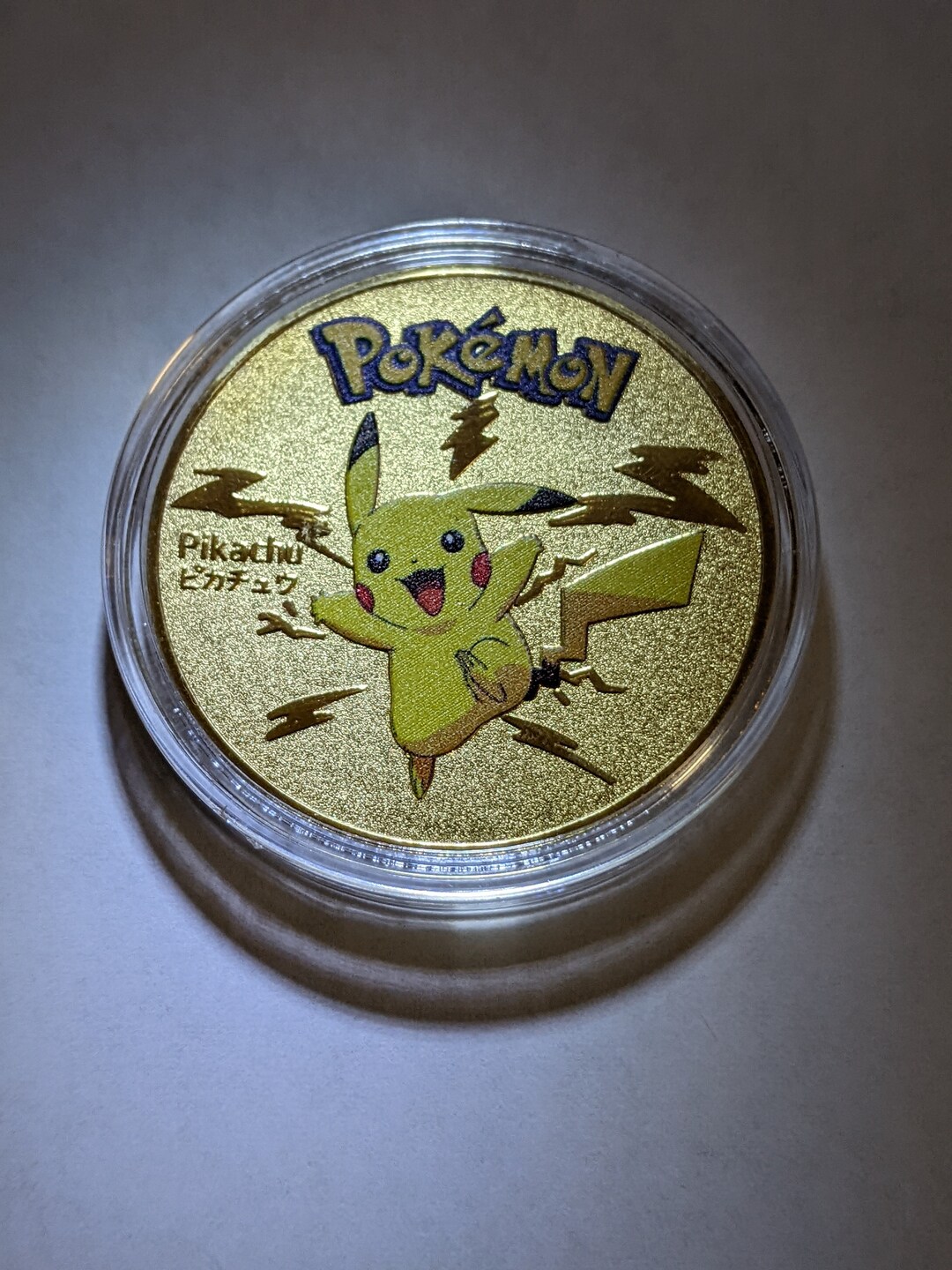 Pokémon Coin of Pikachu - Etsy