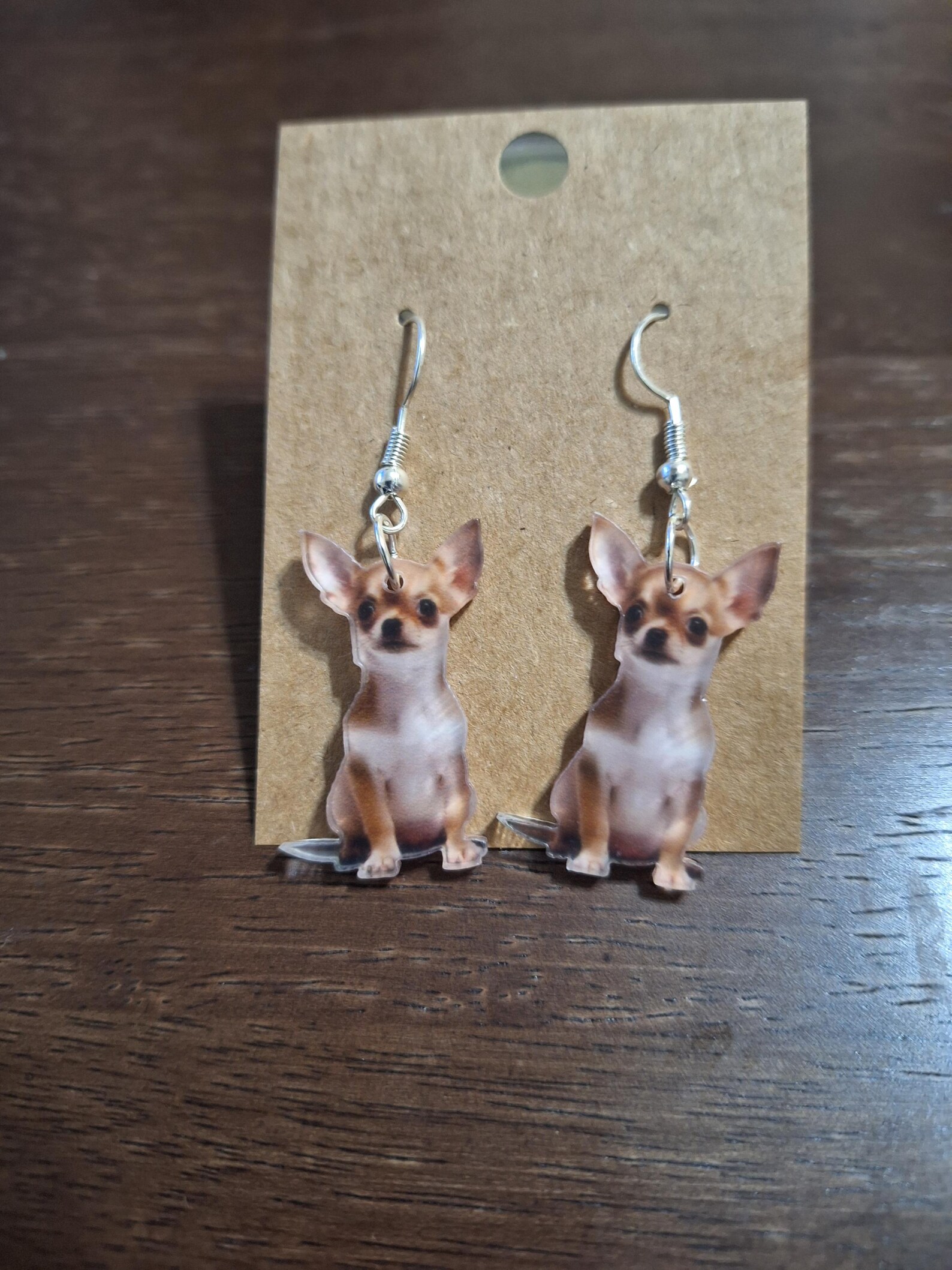 Cute Chihuahua Dog Earrings. - Etsy