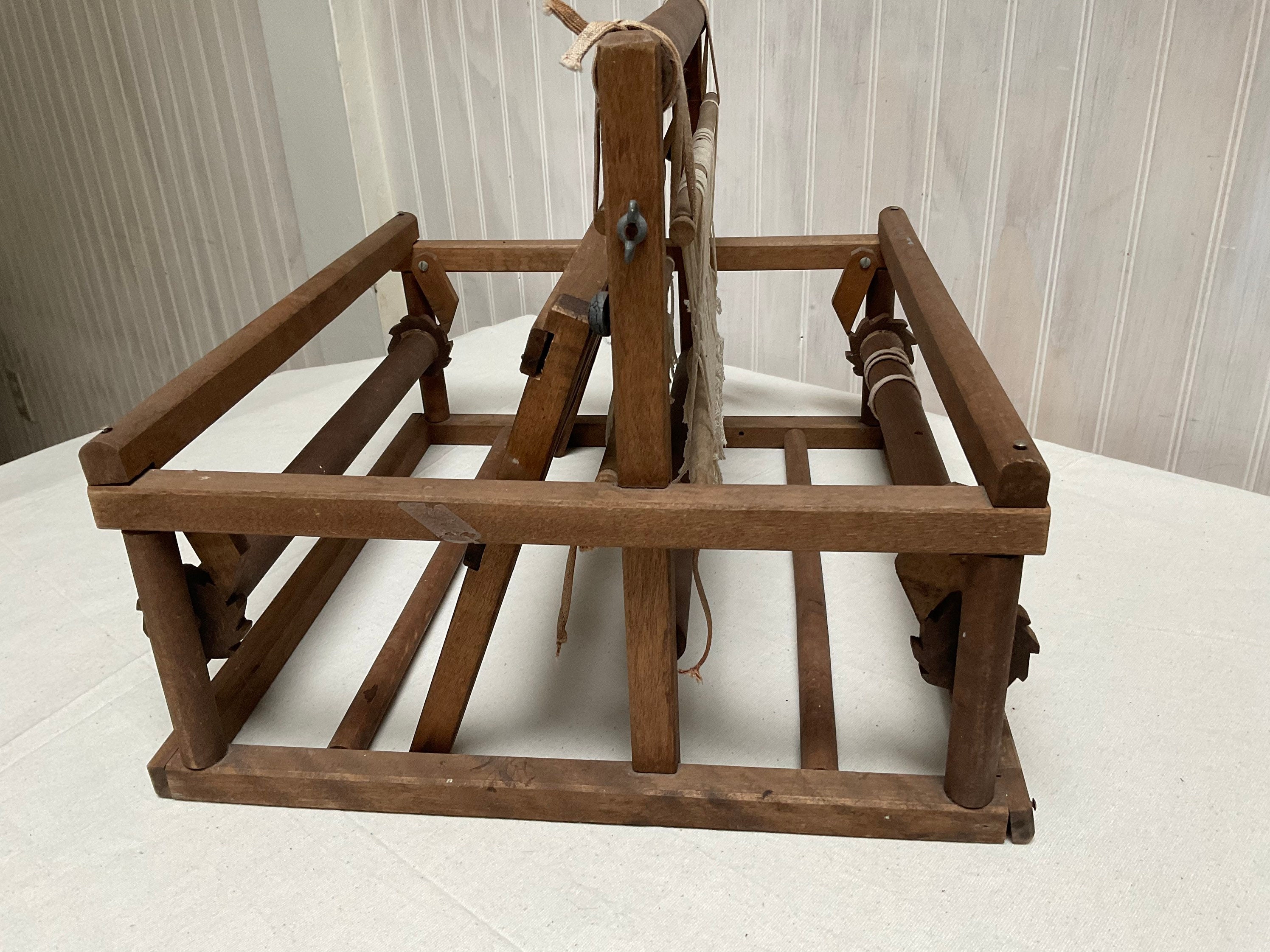 Antique Table Top Weaving Loom Antique Wooden Loom Textile - Etsy