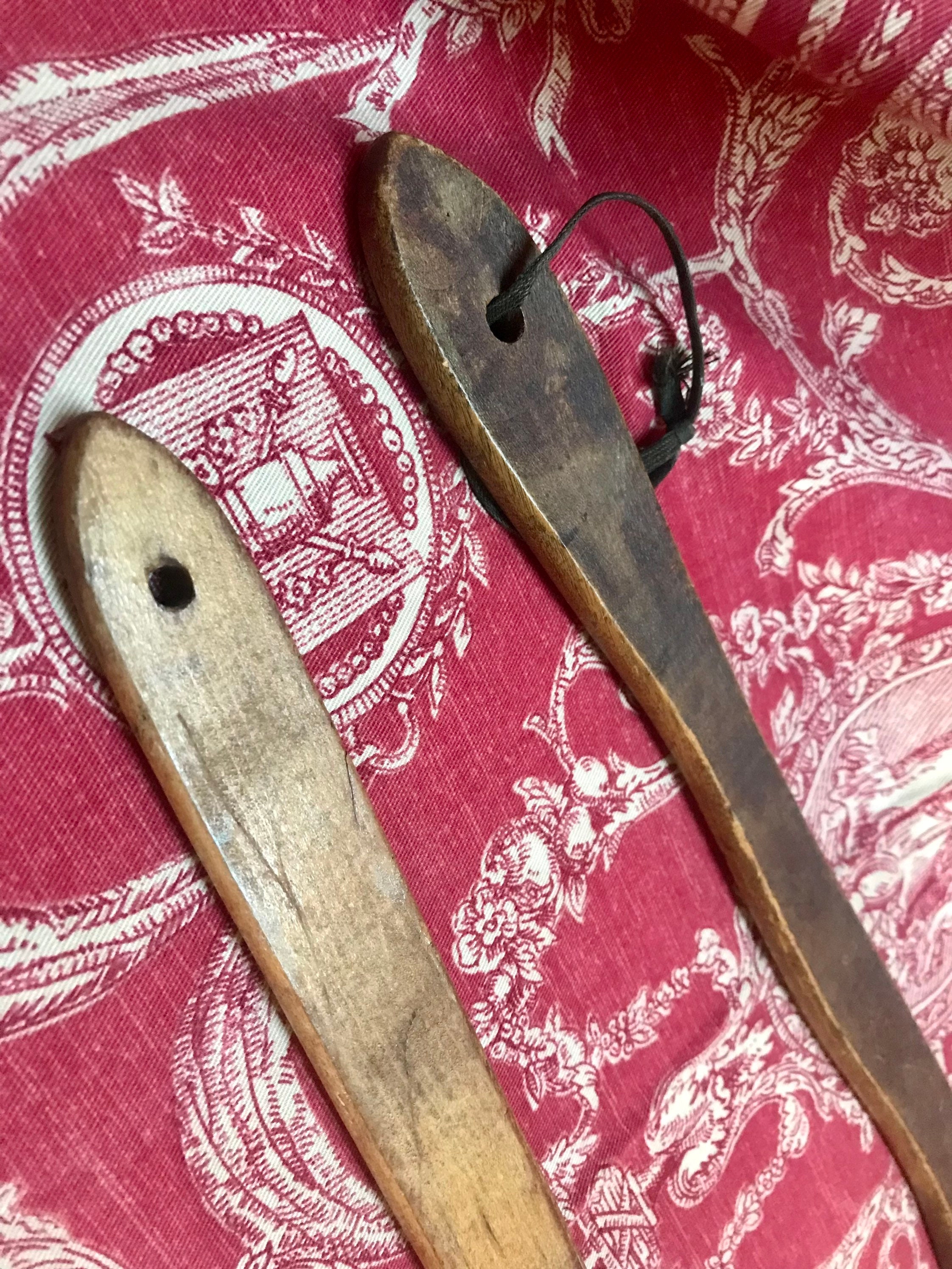 1900's Drafting Table Brushes, Set of 2, 25" L, Natural Bristle ...