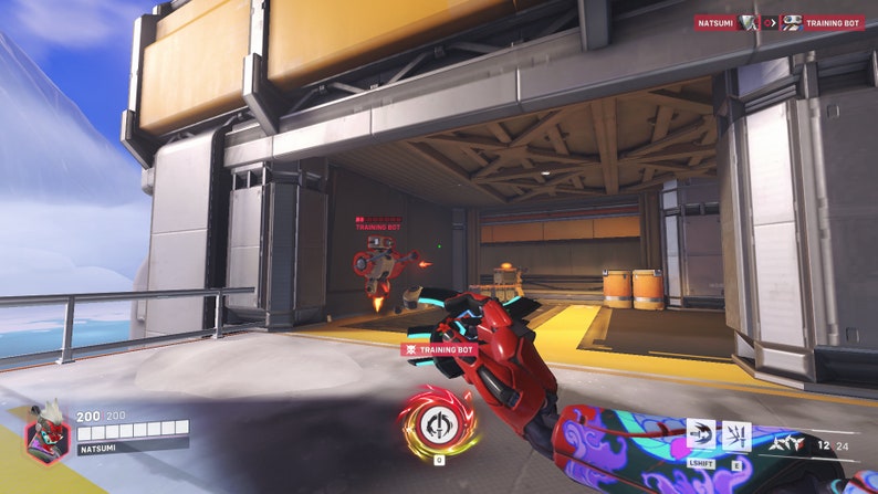 Red Flames Overwatch Overlay Customizable Twitch Overlay Package Genji ...