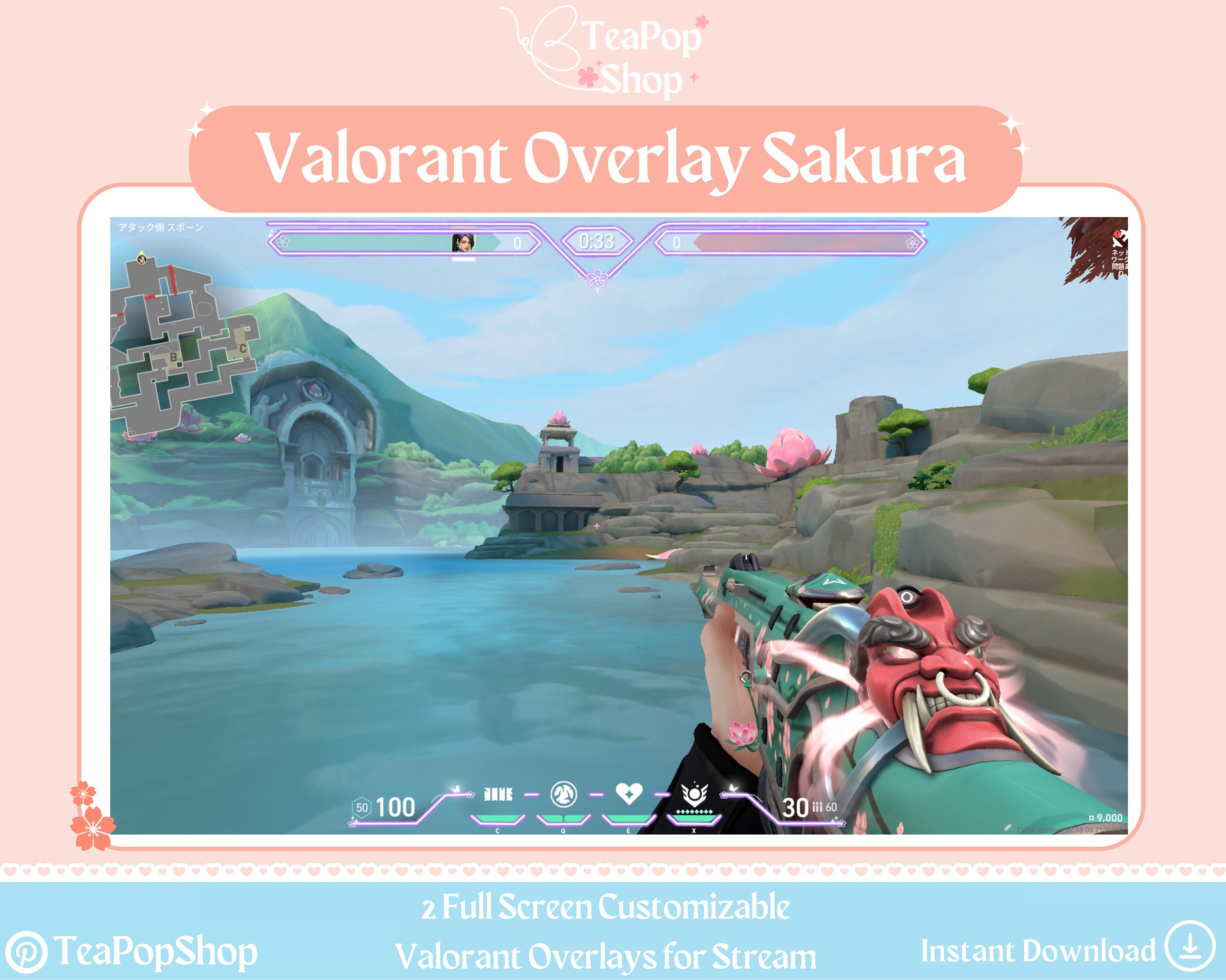 Superposición de Valorant de Purple Sage / HUD personalizable ...