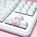 Strawberry Bunny Rabbit Artisan Handmade Keycap for Mechanical ...