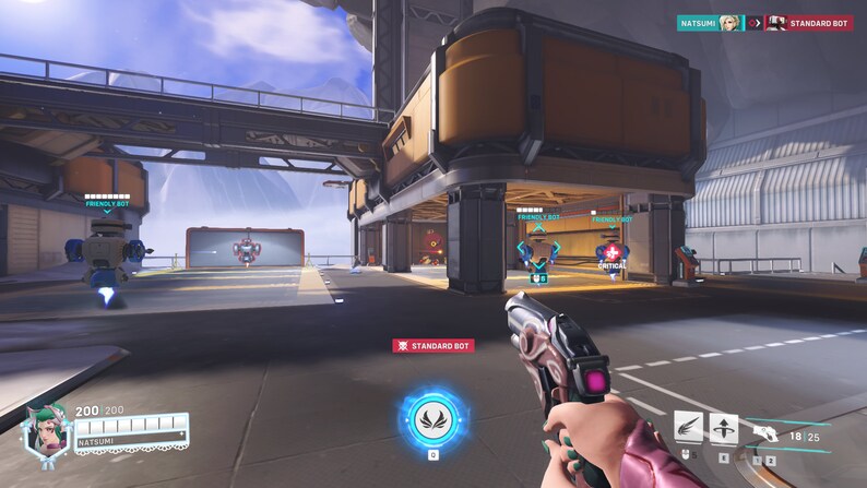 Pastel Blue Bows Health Bar User HUD Overwatch Overlay Twitch Overlay ...