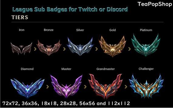 Silver Logo League Of Legends