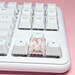 Strawberry Bunny Rabbit Artisan Handmade Keycap for Mechanical ...