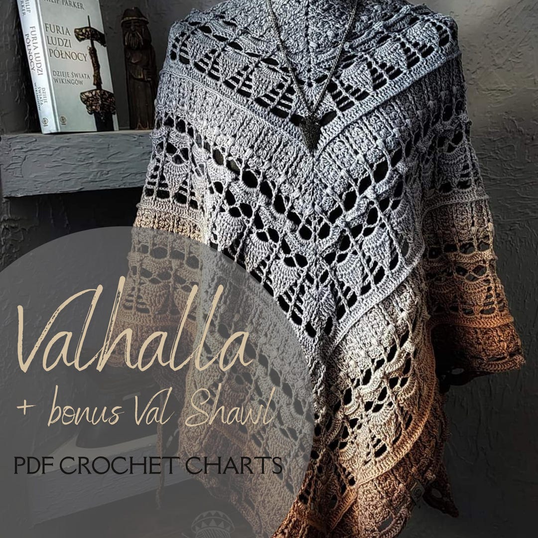 Valhalla & Val Shawl - Etsy