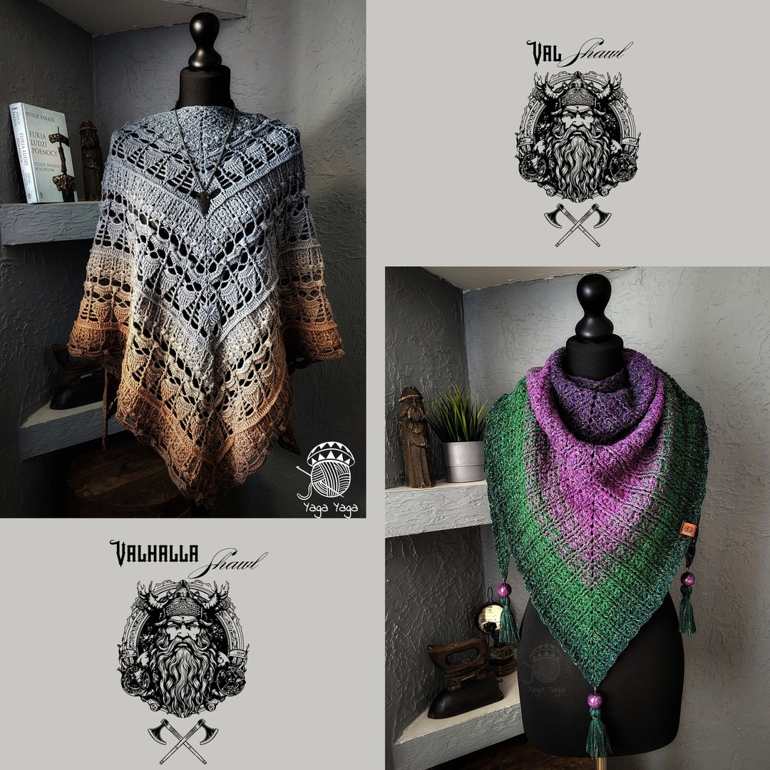 Valhalla & Val Shawl - Etsy